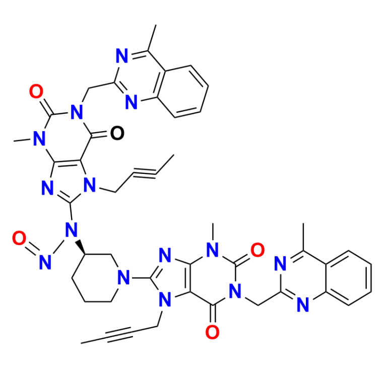 Linagliptin Nitroso Dimer Impurity 2 | CAS No: NA