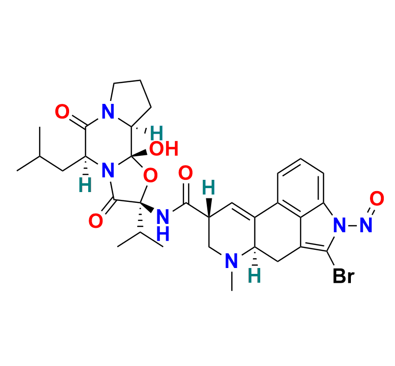 N-Nitroso Bromocriptine | CAS No: NA