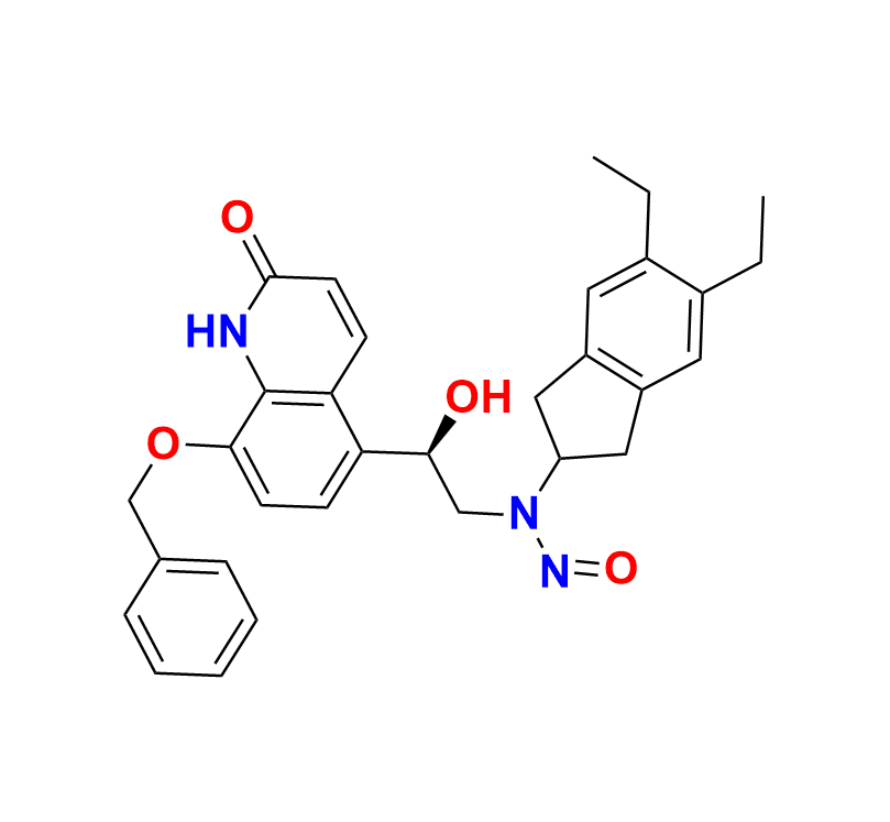 N-Nitroso O-Benzyl Indacaterol | CAS No: NA